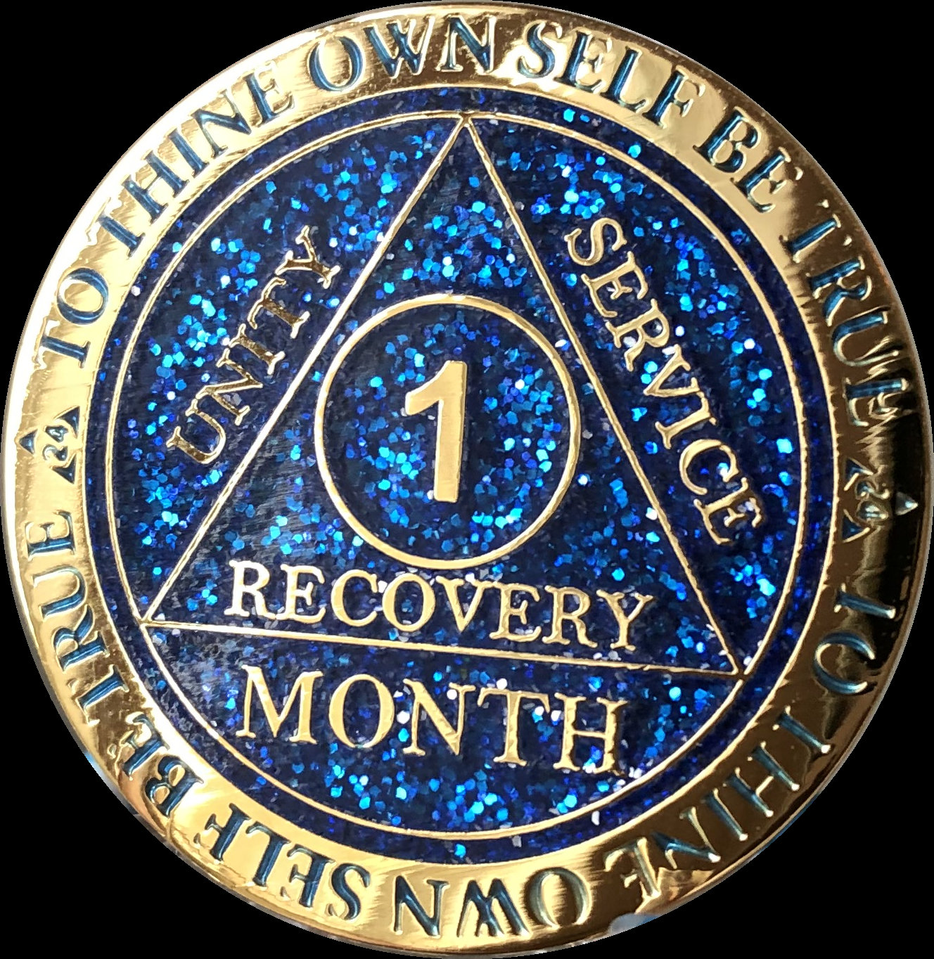 1 2 3 4 5 6 7 8 9 10 11 or 18 Month AA Medallion Reflex Blue Glitter ...
