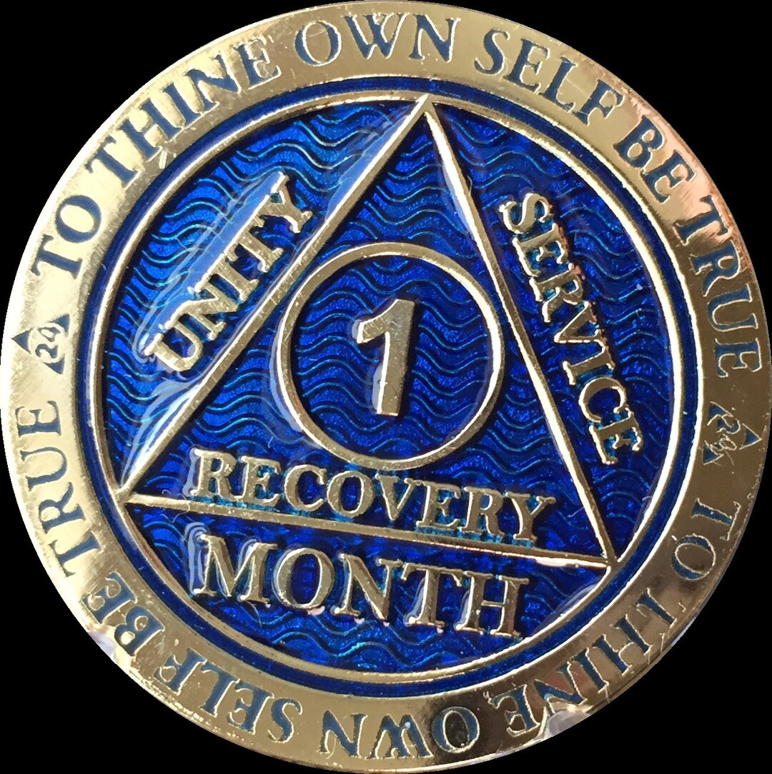 1 2 3 4 5 6 7 8 9 10 11 18 Month AA Medallion Reflex Blue Gold Plated ...