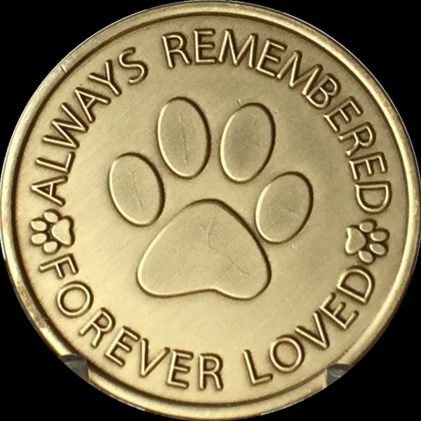 Memorial Token - Etsy
