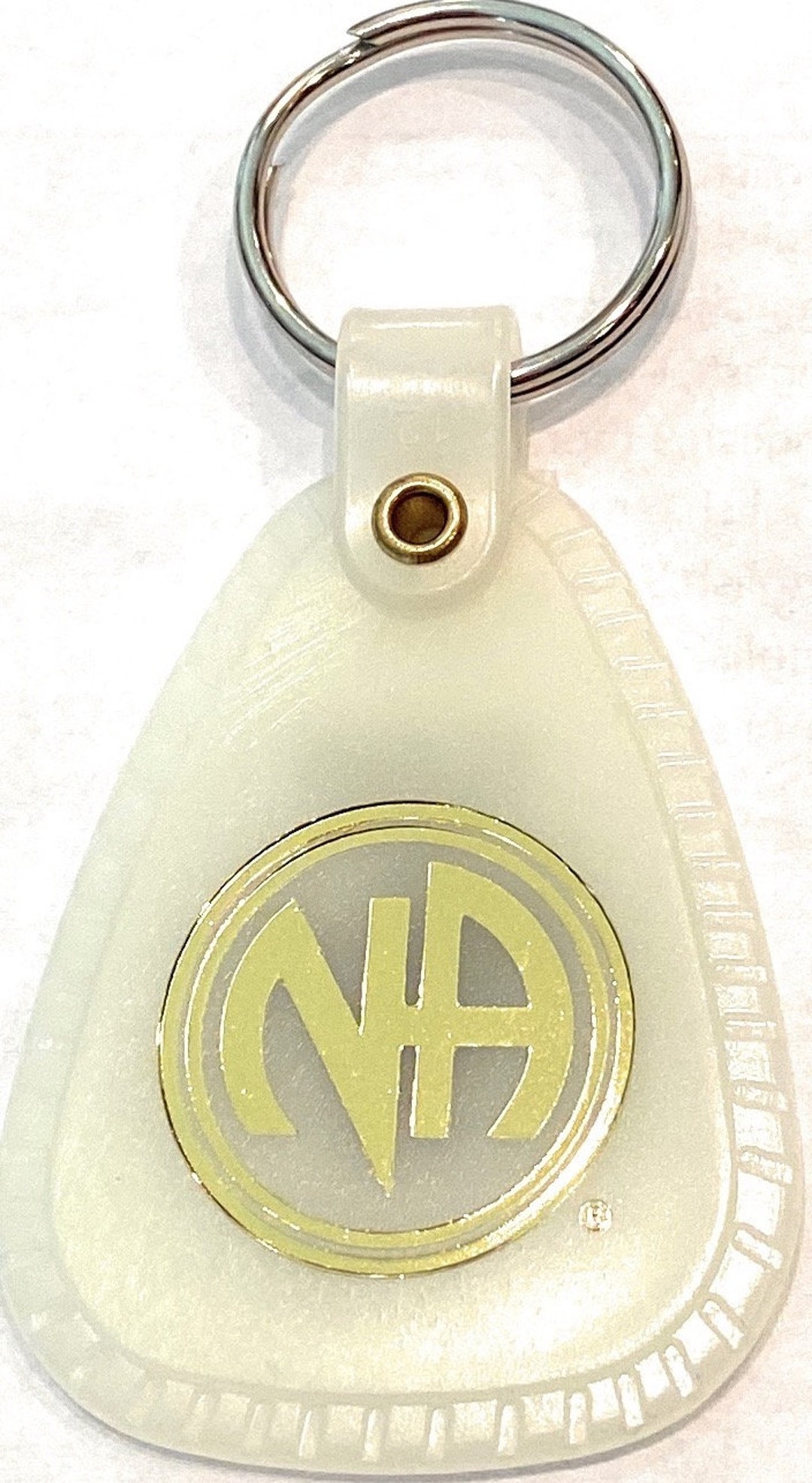 NA 1 Year Clean Time Keytag Glow White Color 1 Year Keychain - Etsy