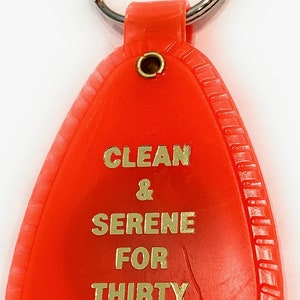 NA 30 Day Clean Time Keytag Orange Color Thirty Days Keychain - Etsy