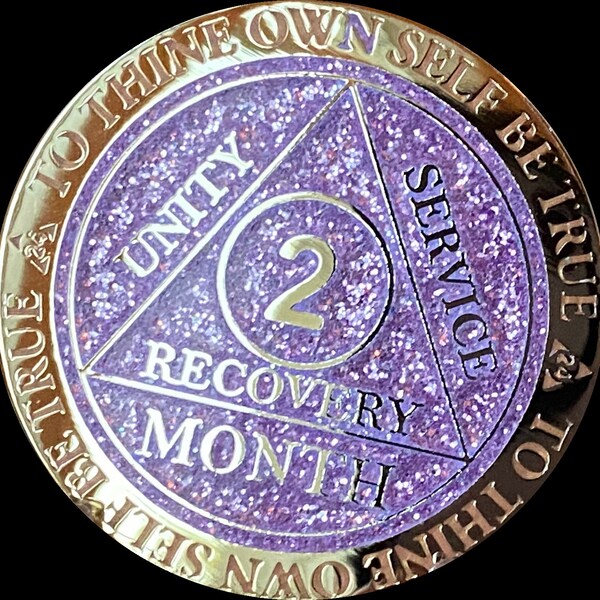 6 Month Sobriety Coin - Etsy