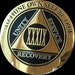 37 38 39 40 or 41 Year AA Medallion Elegant Black and Gold and Silver ...
