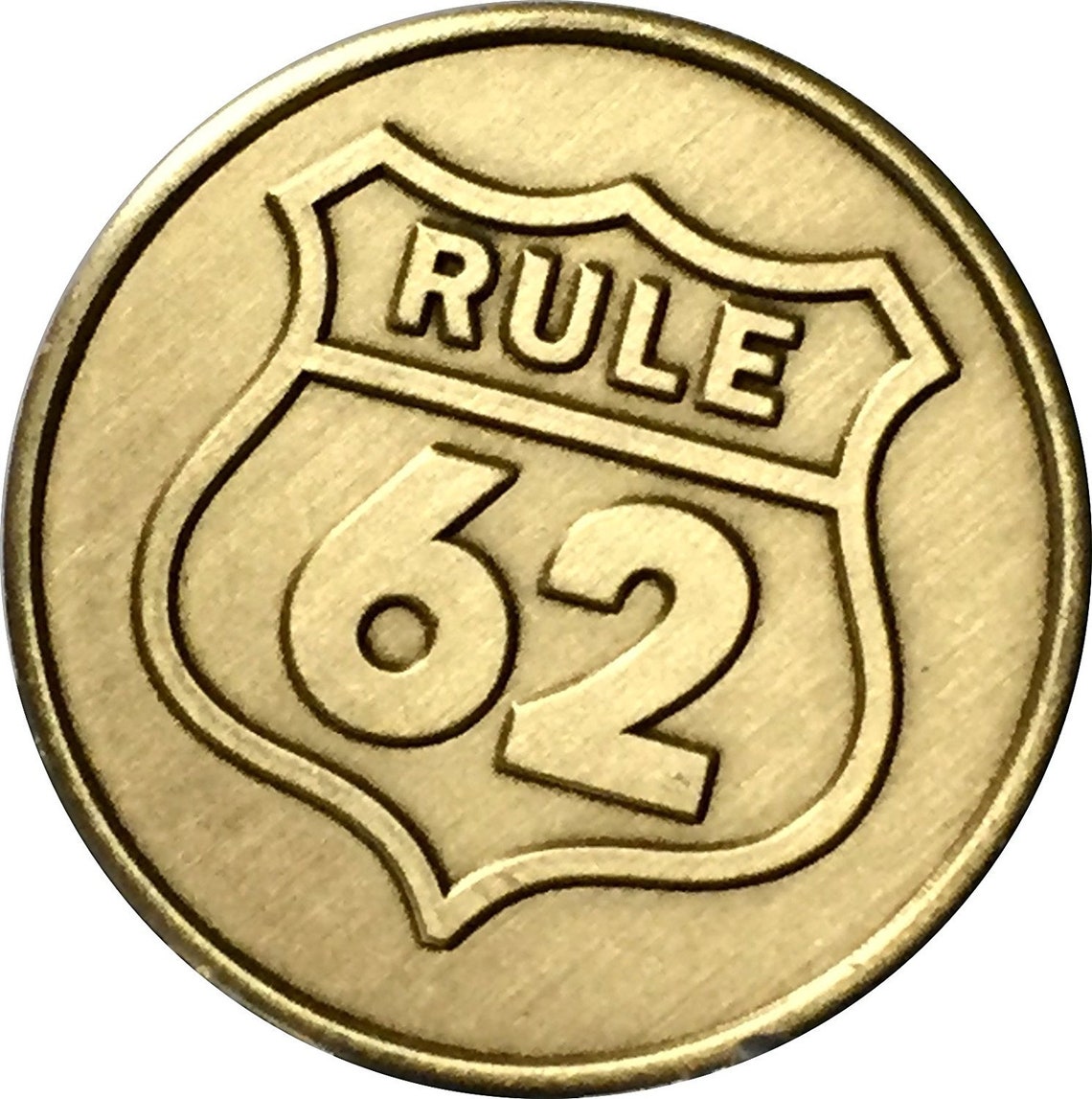 Rule 62 Don't Take Yourself Too Damn Serious AA Chip Medallion Coin - Etsy