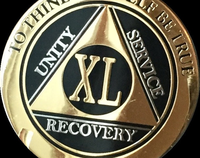 Infinity Eternity AA Medallion Elegant Black Gold and Silver - Etsy