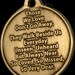 In Loving Memory Cross Rose Memorial Bronze Keychain Gift - Etsy