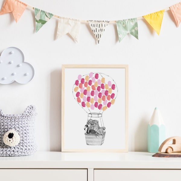 Fingerprint Balloons - Etsy