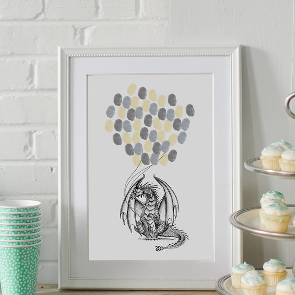 Fingerprint Balloons - Etsy