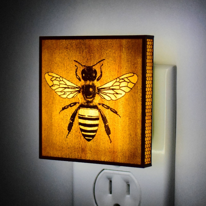 Bee Lamp - Etsy