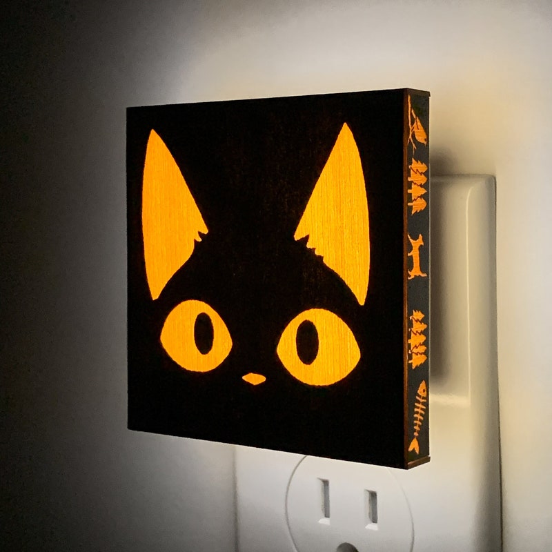 Cat Night Light - Etsy