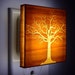Tree Night Light, Bonsai, Rustic Decor, Tree of Life - Etsy