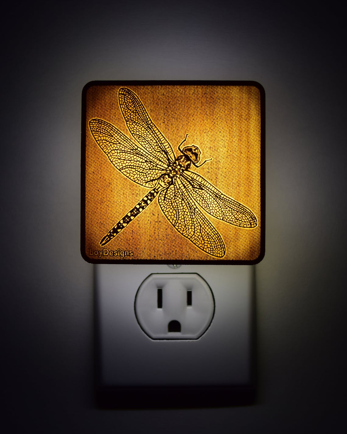 Dragonfly Night-light Wall Art Bug Insect Lamp - Etsy