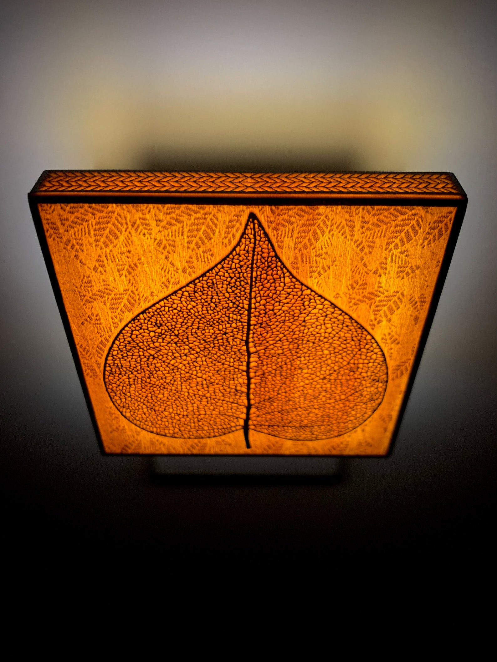 Heart Leaf Night Light - Etsy