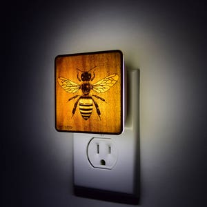 The Bee Night Light - Garden, Insect, Bug, Bugs Lantern - Etsy