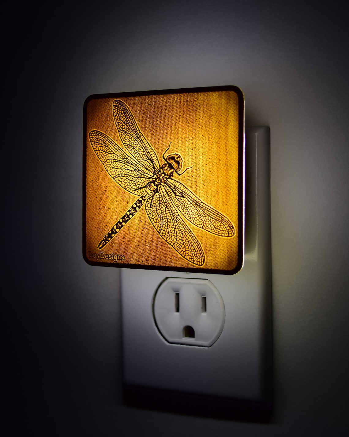 Dragonfly Night-light Wall Art Bug Insect Lamp - Etsy Sweden