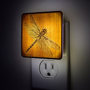 Dragonfly Night-light, Wall Art, Bug, Insect Lamp - Etsy
