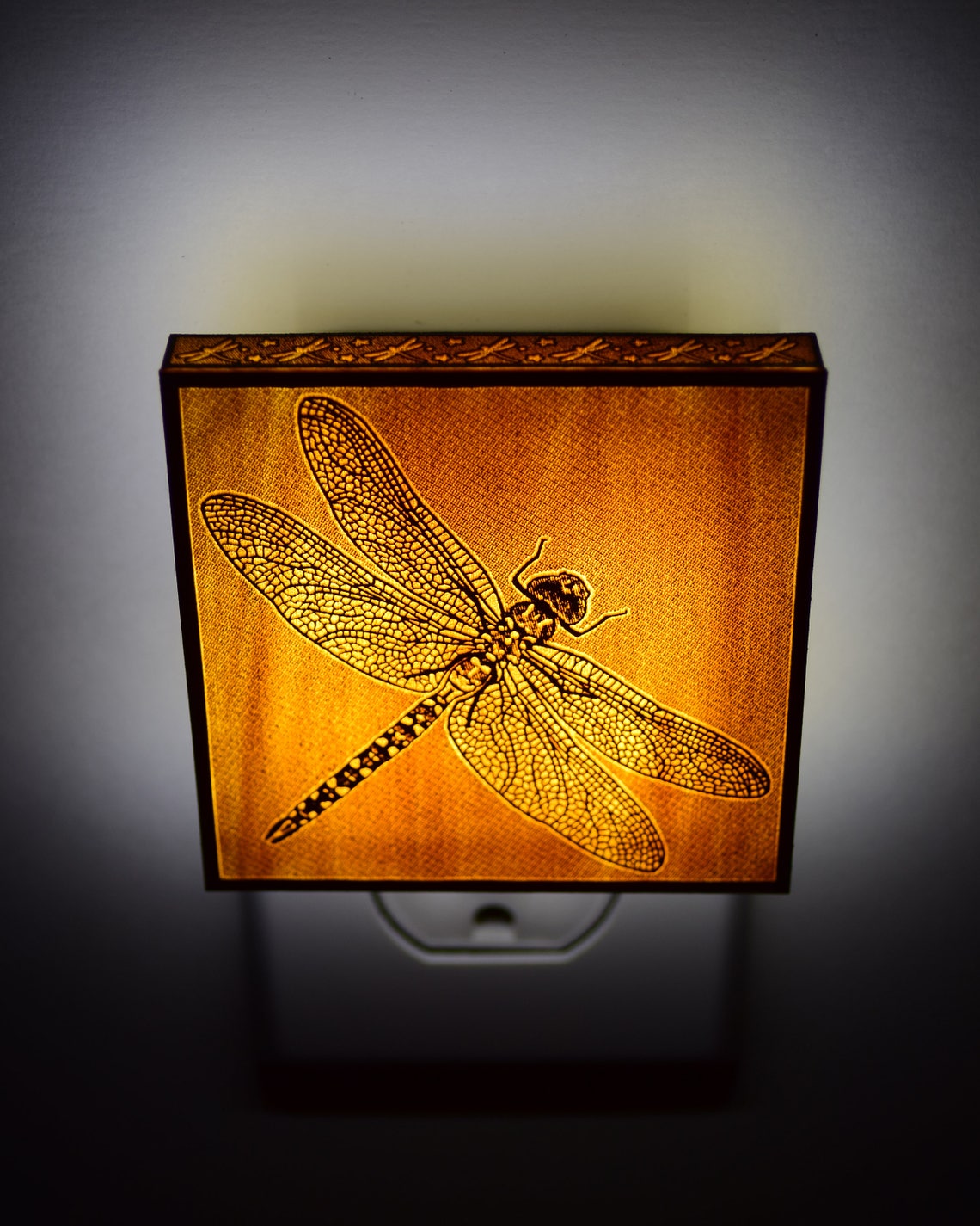Dragonfly Night-light Wall Art Bug Insect Lamp - Etsy