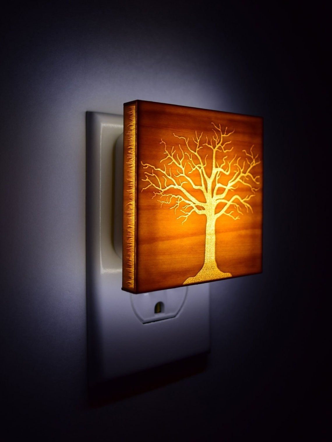 Tree Night Light Bonsai Rustic Decor Tree of Life - Etsy