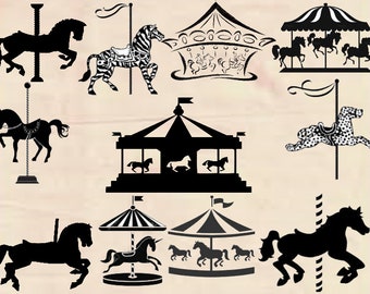 Carousel Svg | Etsy