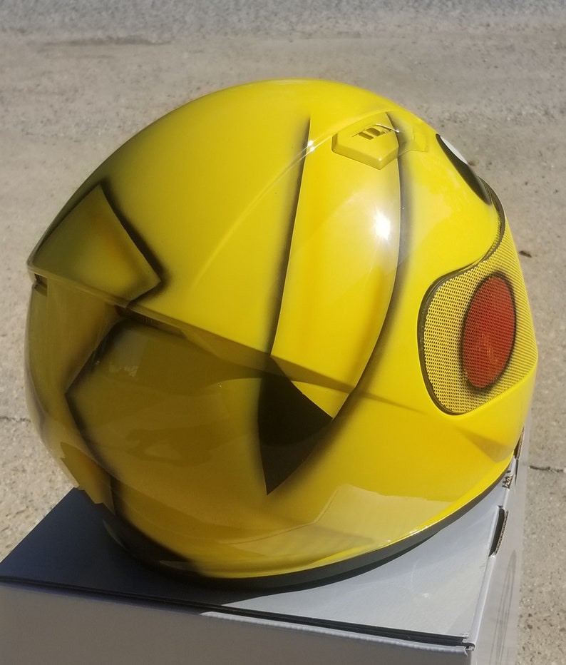 Pikachu Pokemon Custom Painted Motorcycle Helmet - Etsy