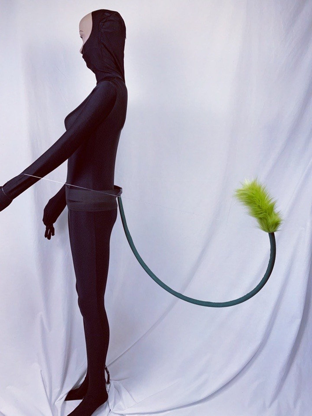 Custom Order Extra Long Skinny Posable Tail. - Etsy