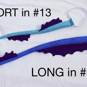 Premium Fabric Sea Monster Tail. Luca Alberto Tail With Fins. LONG or ...