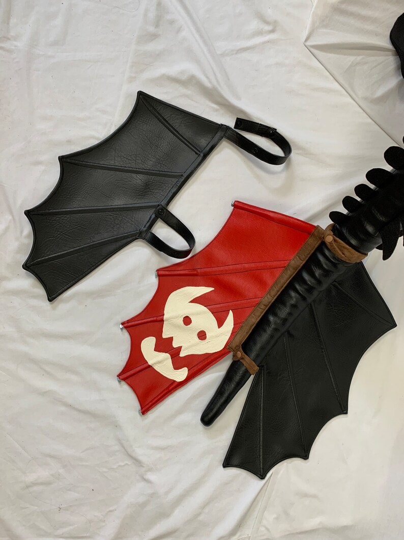 Toothless Tail. How to Train Your Dragon. Alpha Option. Dragon Tail. - Etsy