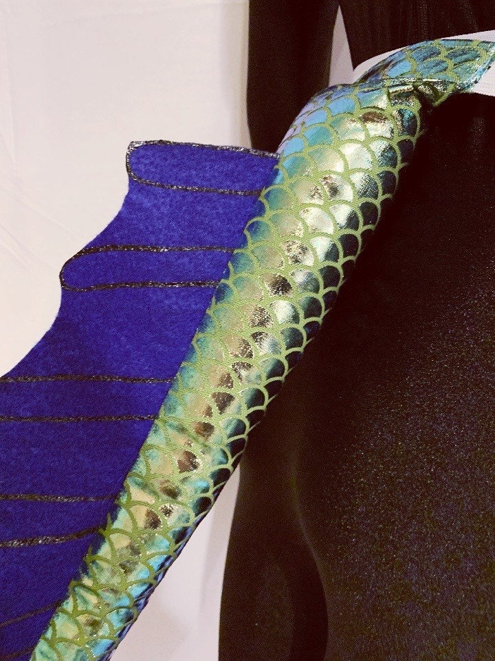 Premium Fabric Sea Monster Tail. Luca Alberto Tail With Fins. | Etsy