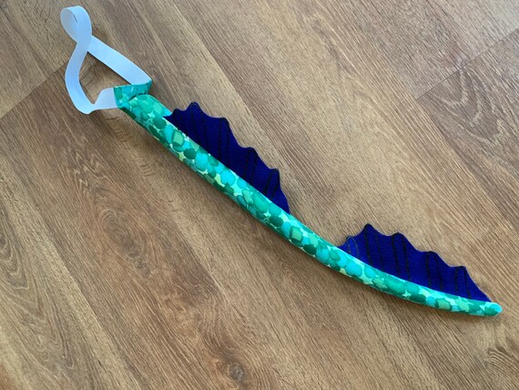 MINI Sea Monster Tail. Luca Alberto Tail With Fins. - Etsy