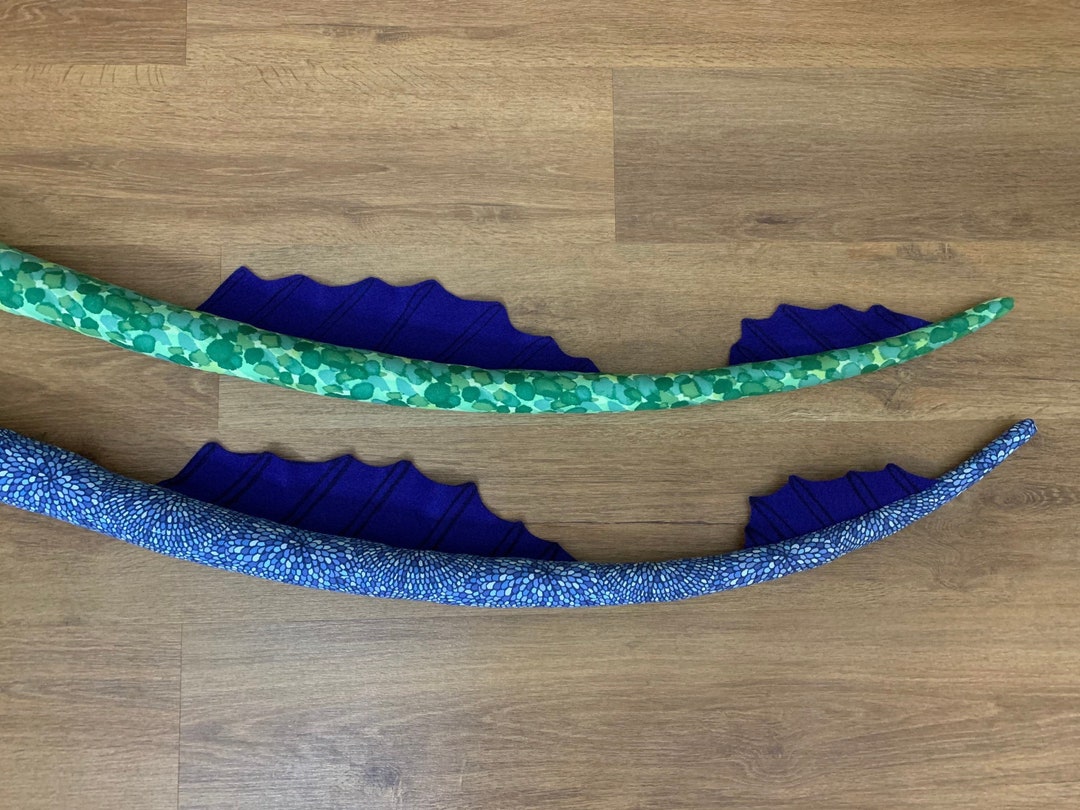 Sea Monster Tail. Luca Alberto Tail With Fins. LONG. - Etsy