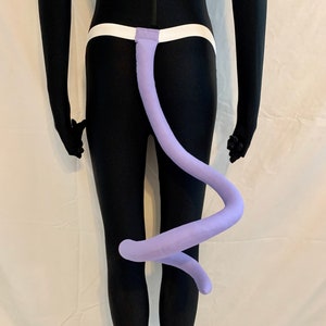 Tiefling Tail. SHORT Curled End Tiefling Tail. Tiefling Cosplay ...