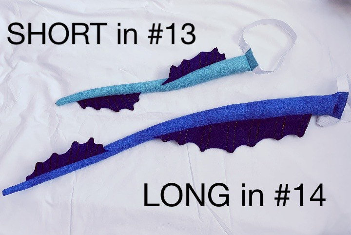 MINI Sea Monster Tail. Luca Alberto Tail With Fins. | Etsy