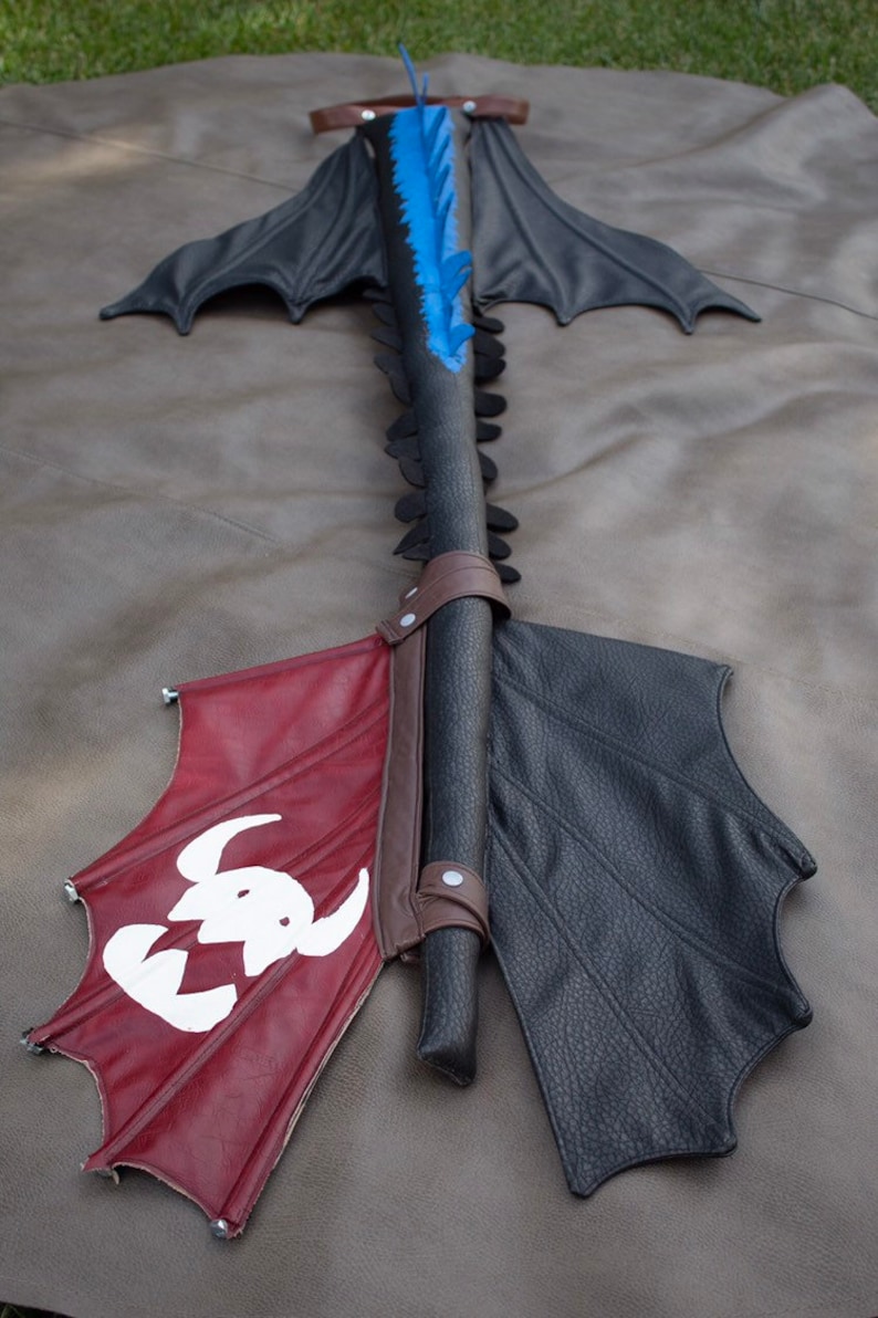 Toothless Tail. How to Train Your Dragon. Alpha Option. Dragon - Etsy ...