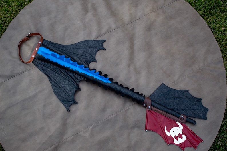 Toothless Tail. How to Train Your Dragon. Alpha Option. Dragon - Etsy ...