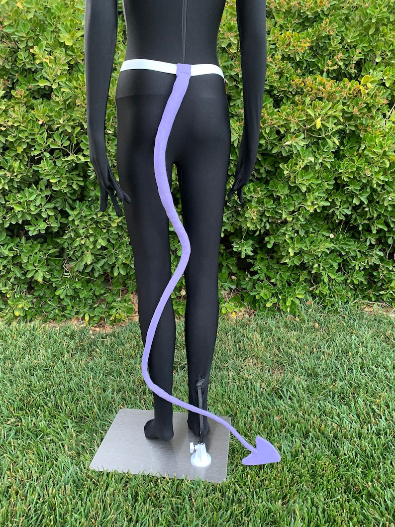 Mollymauk Jester Tail. Long Moldable Tail With a Spade Tip. - Etsy