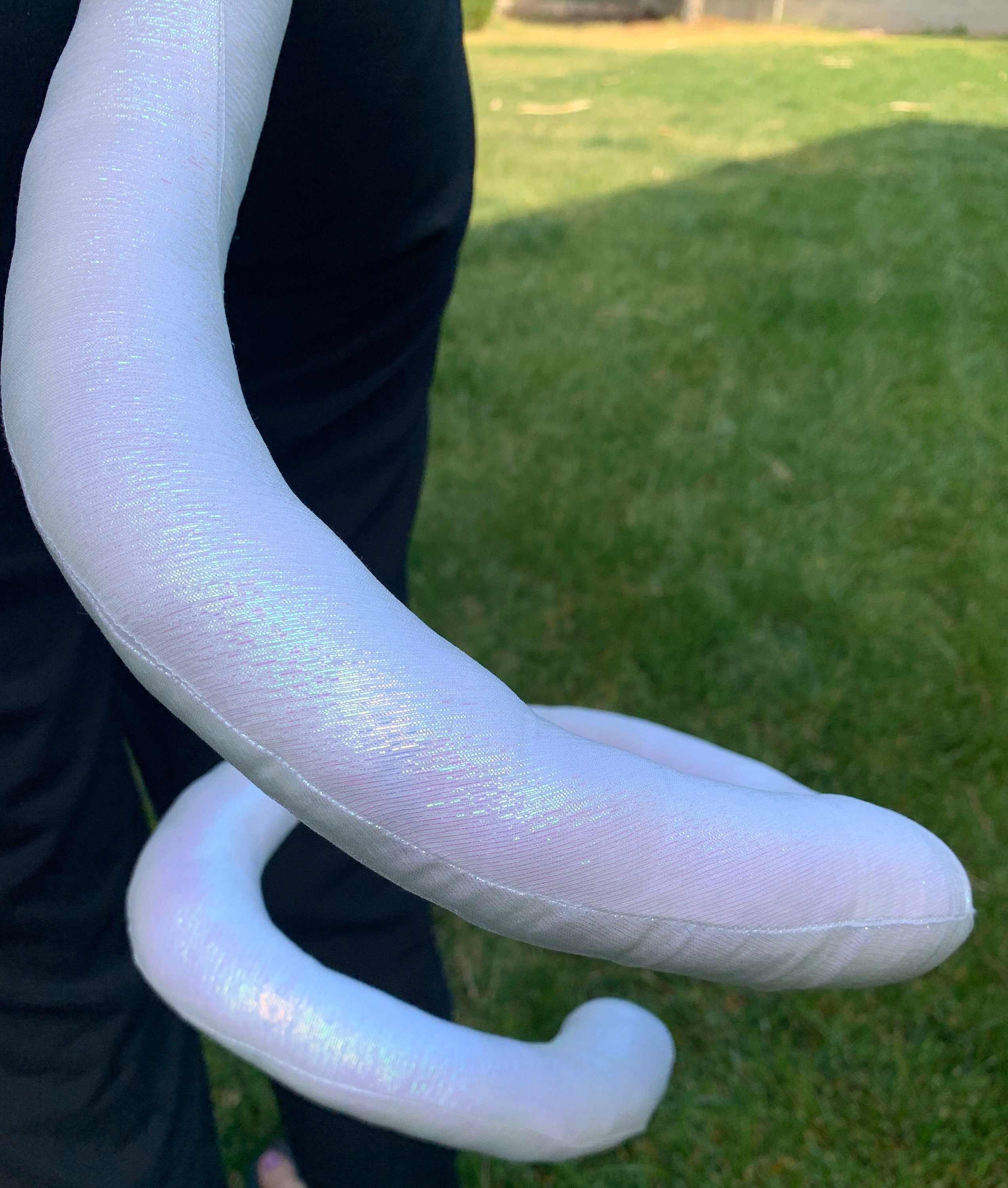 Tiefling tail. Short curled end Tiefling tail. Tiefling | Etsy