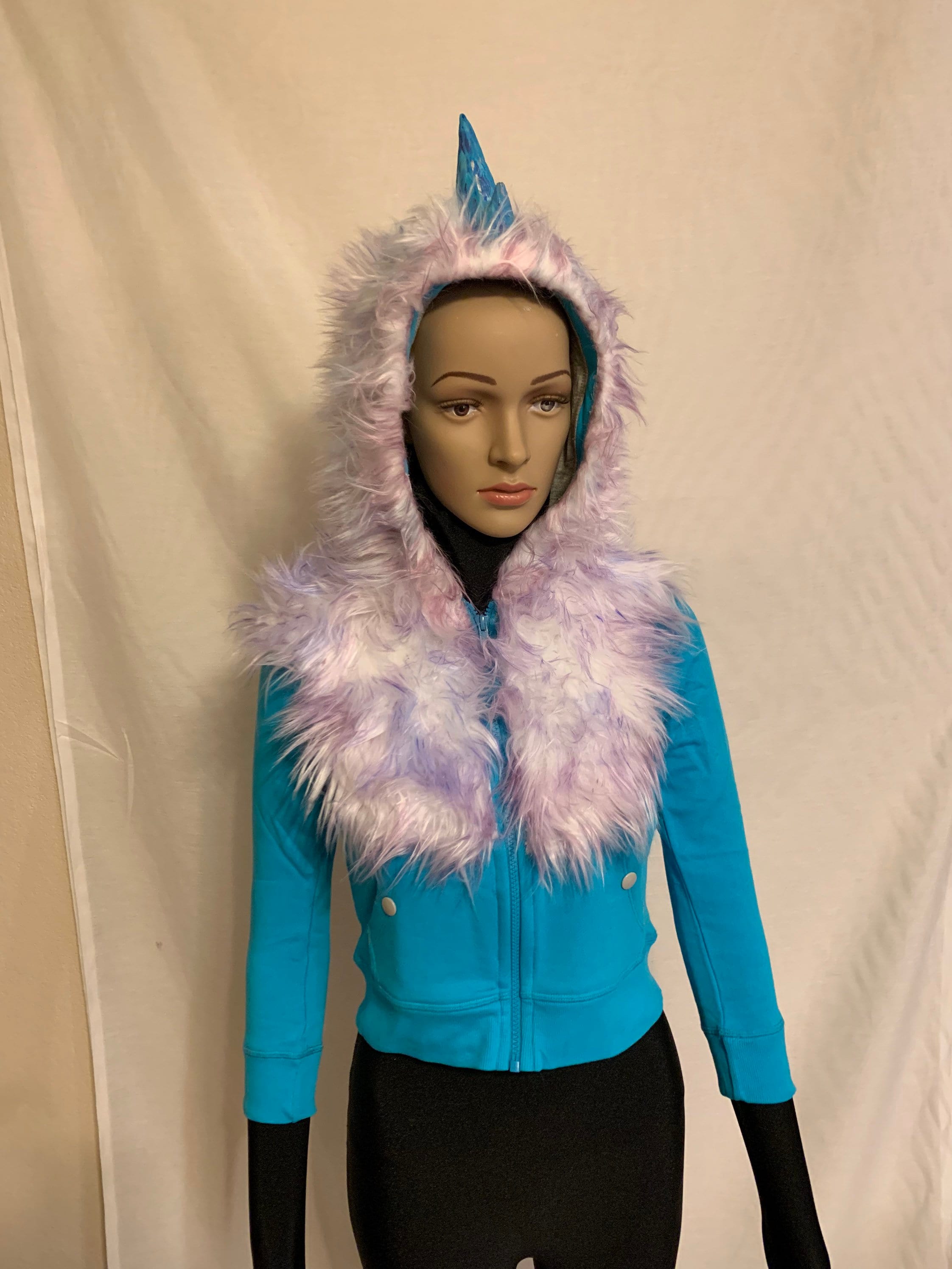 The Last Dragon Hoodie. Sisu Costume. Cosplay. Horns. Tail. | Etsy