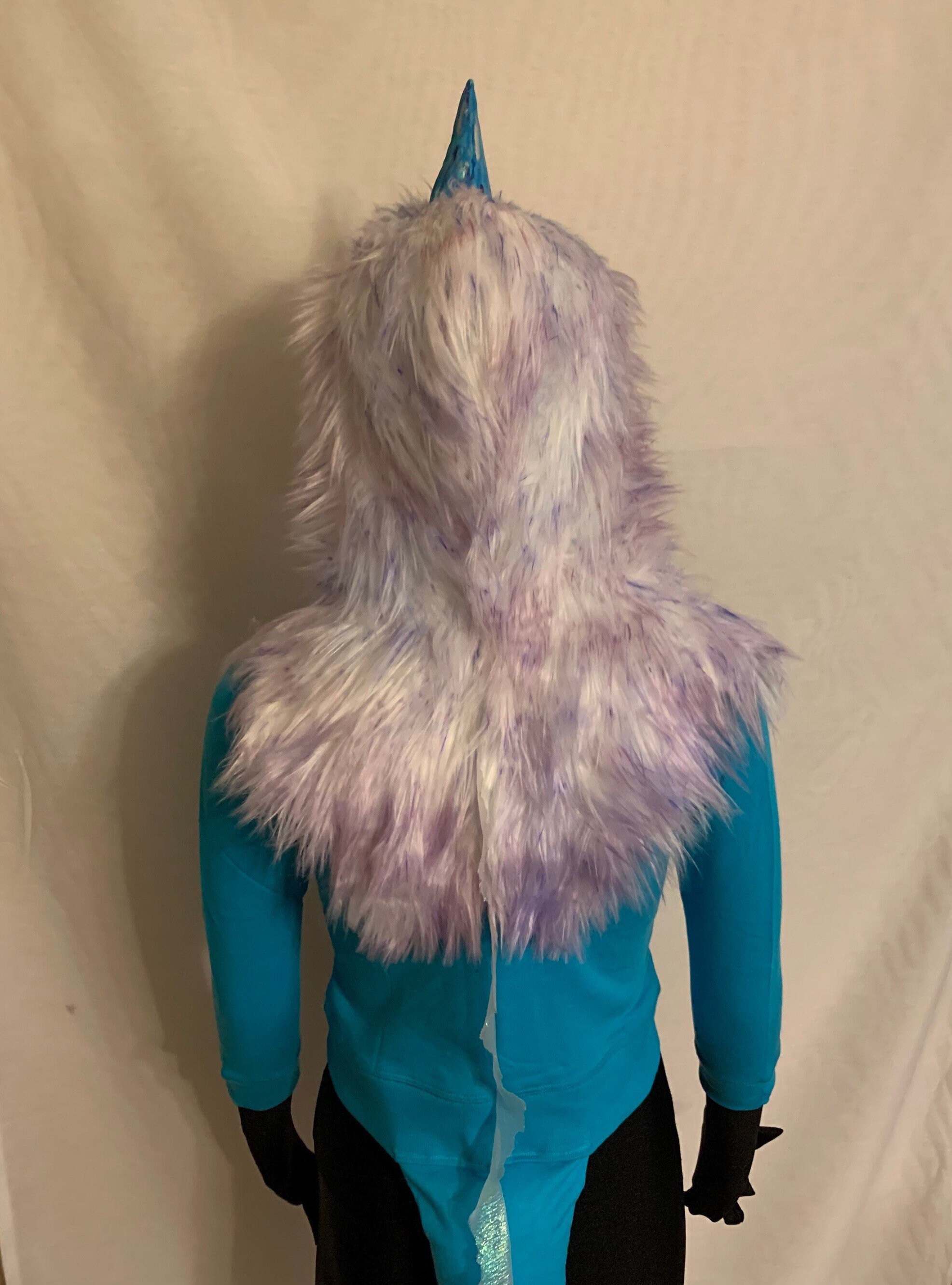 The Last Dragon Hoodie. Sisu Costume. Cosplay. Horns. Tail. | Etsy