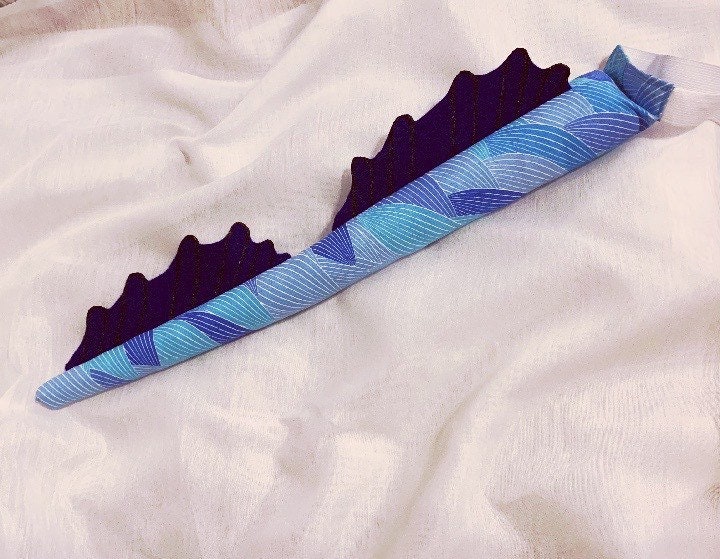 MINI Sea Monster Tail. Luca Alberto Tail With Fins. | Etsy