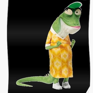 Miss Crawly Tail. Sing Movie Character Tail. - Etsy