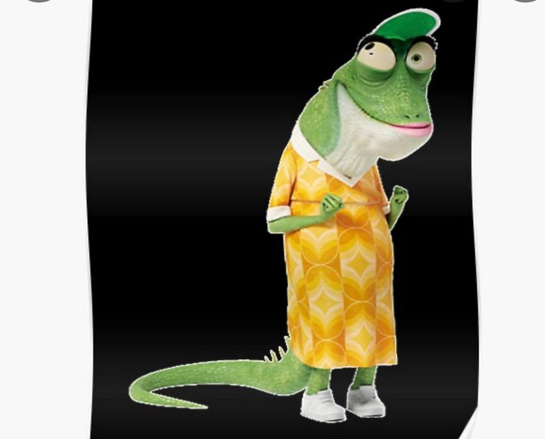 Miss Crawly Tail. Sing Movie Character Tail. - Etsy