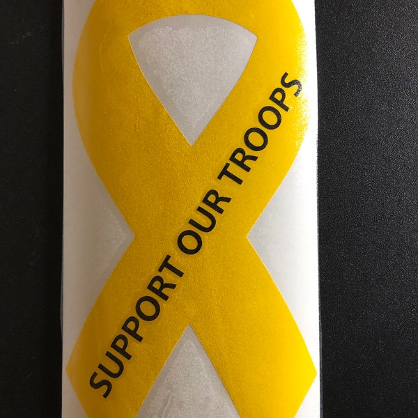 Support Our Troops Ribbon - Etsy