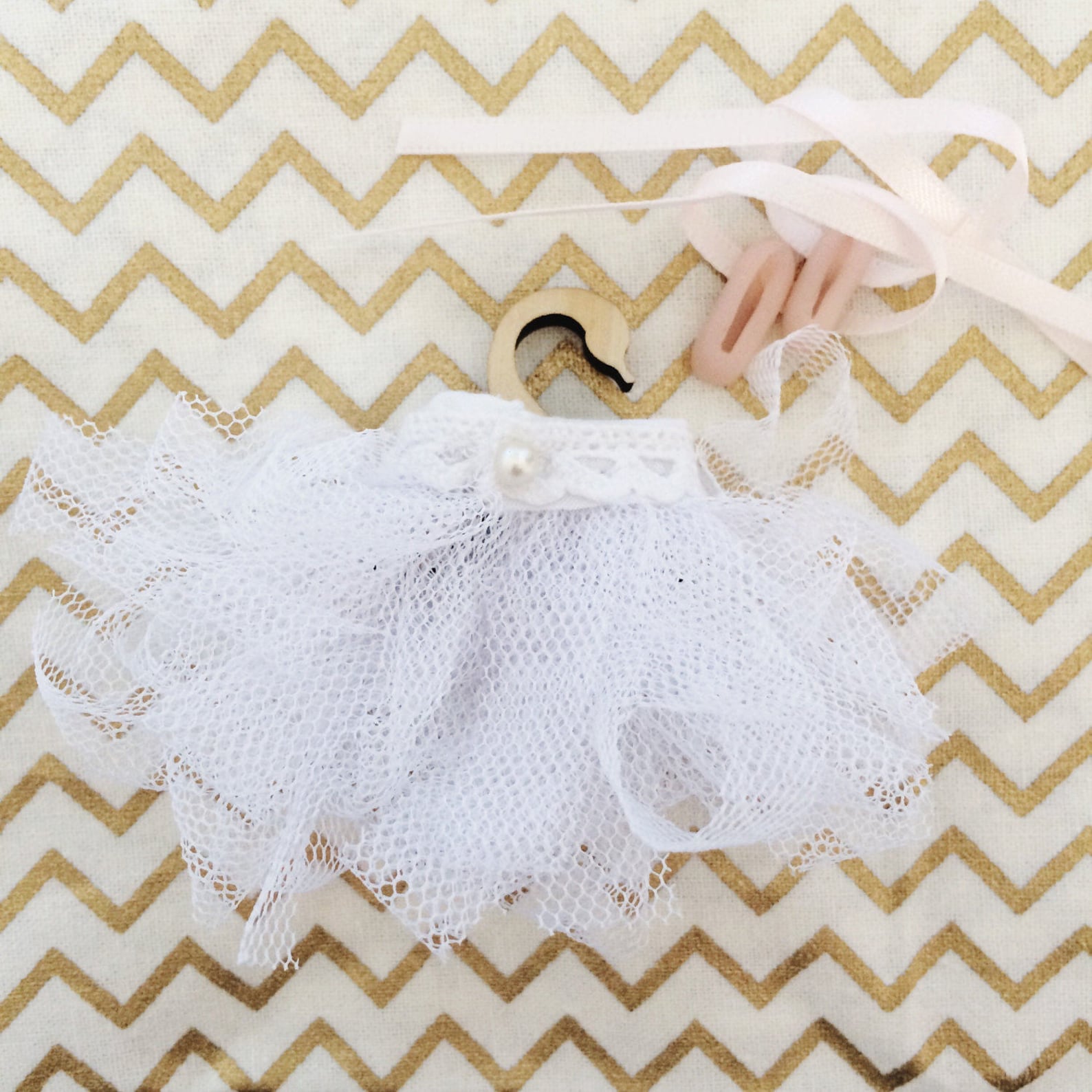 Miniature Luxe Tutu on Swan Hanger Luxe Miniature Tutu - Etsy Australia