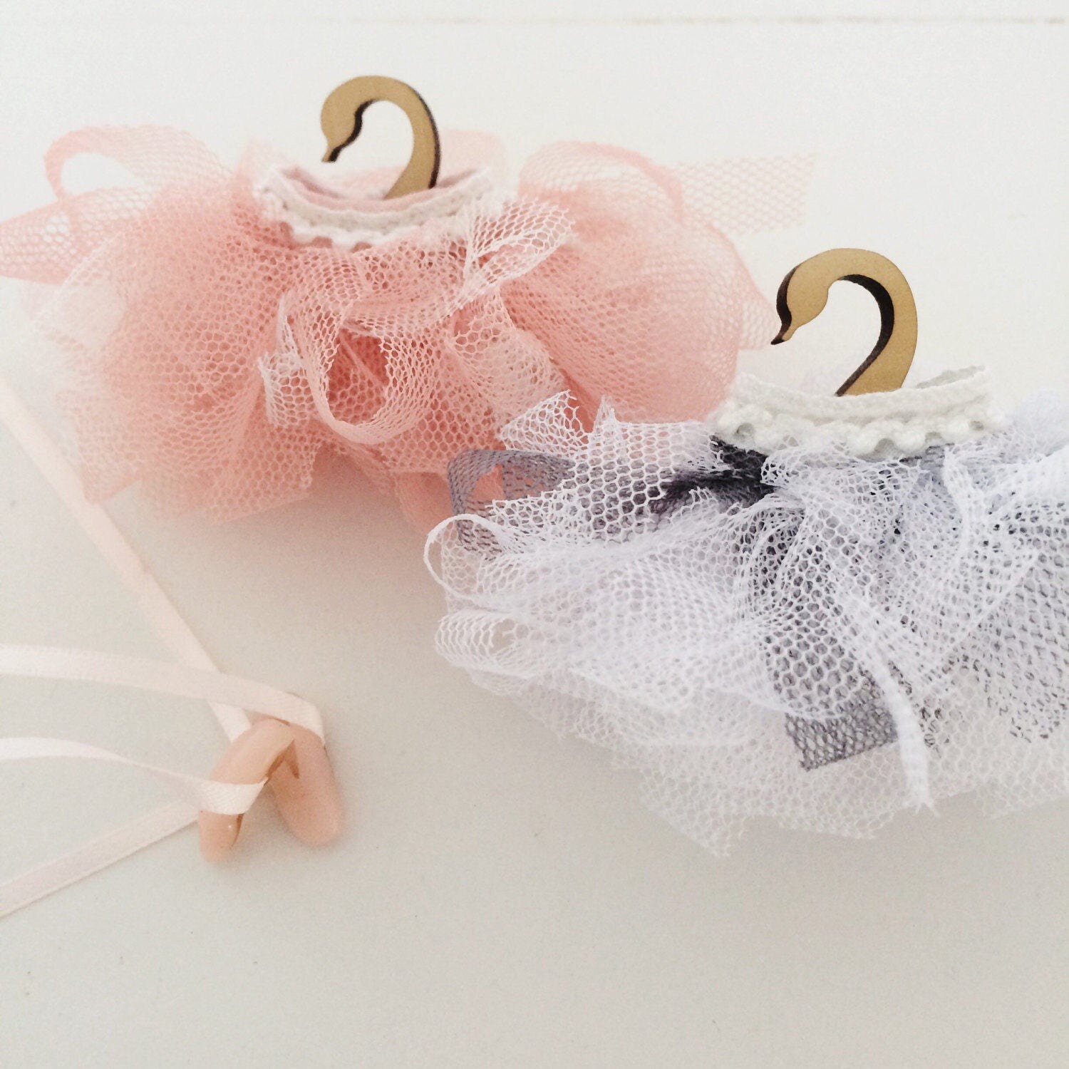 Miniature Luxe Tutu on Swan Hanger Luxe Miniature Tutu - Etsy Australia