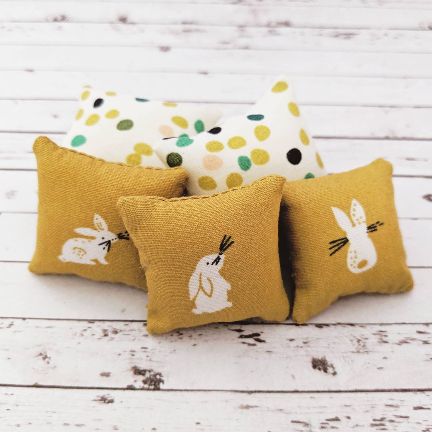 Miniature Easter Rabbit Cushions Easter Egg Pillow Decor - Etsy
