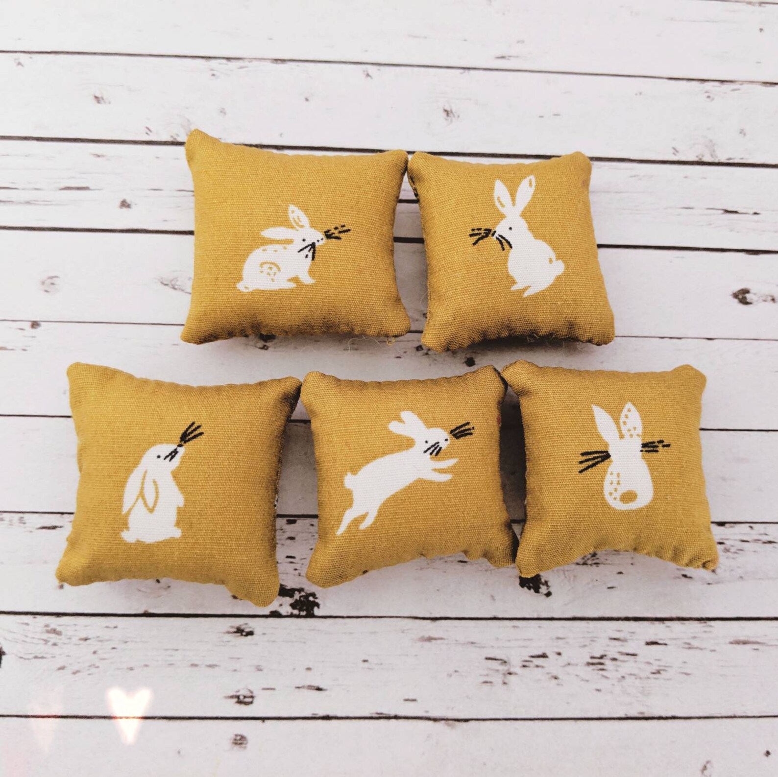 Miniature Easter Rabbit Cushions Easter Egg Pillow Decor - Etsy