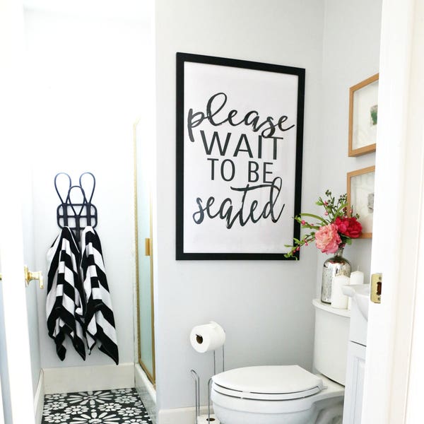 Bathroom Artwork - Etsy