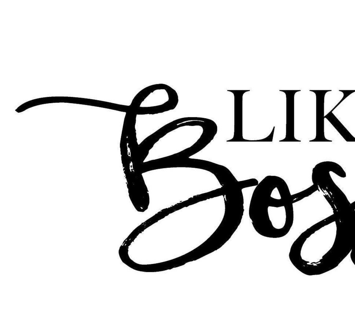 Like a Boss Oversized Artwork Print Wall Art - Etsy