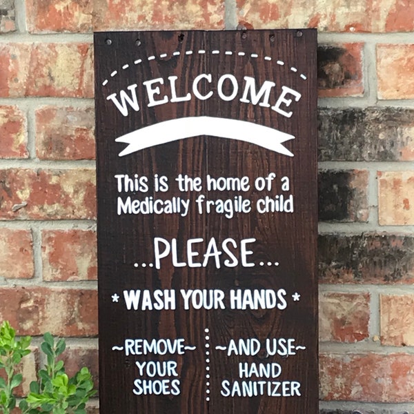 Special Needs Child Sign - Etsy