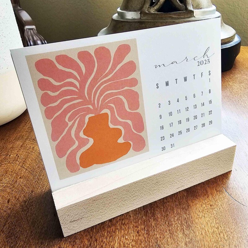 Retro Calendar - Etsy
